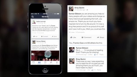 Facebook launches app for famous people | The Mariah Carey Archives